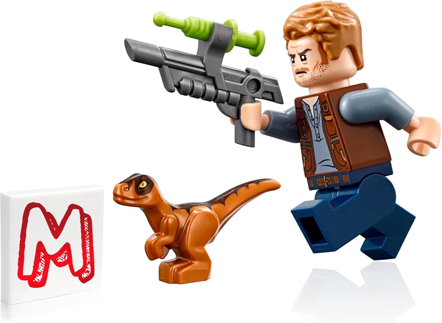 Amazon.com: Lego Jurassic World Minifigure - Owen Grady (with Baby ...