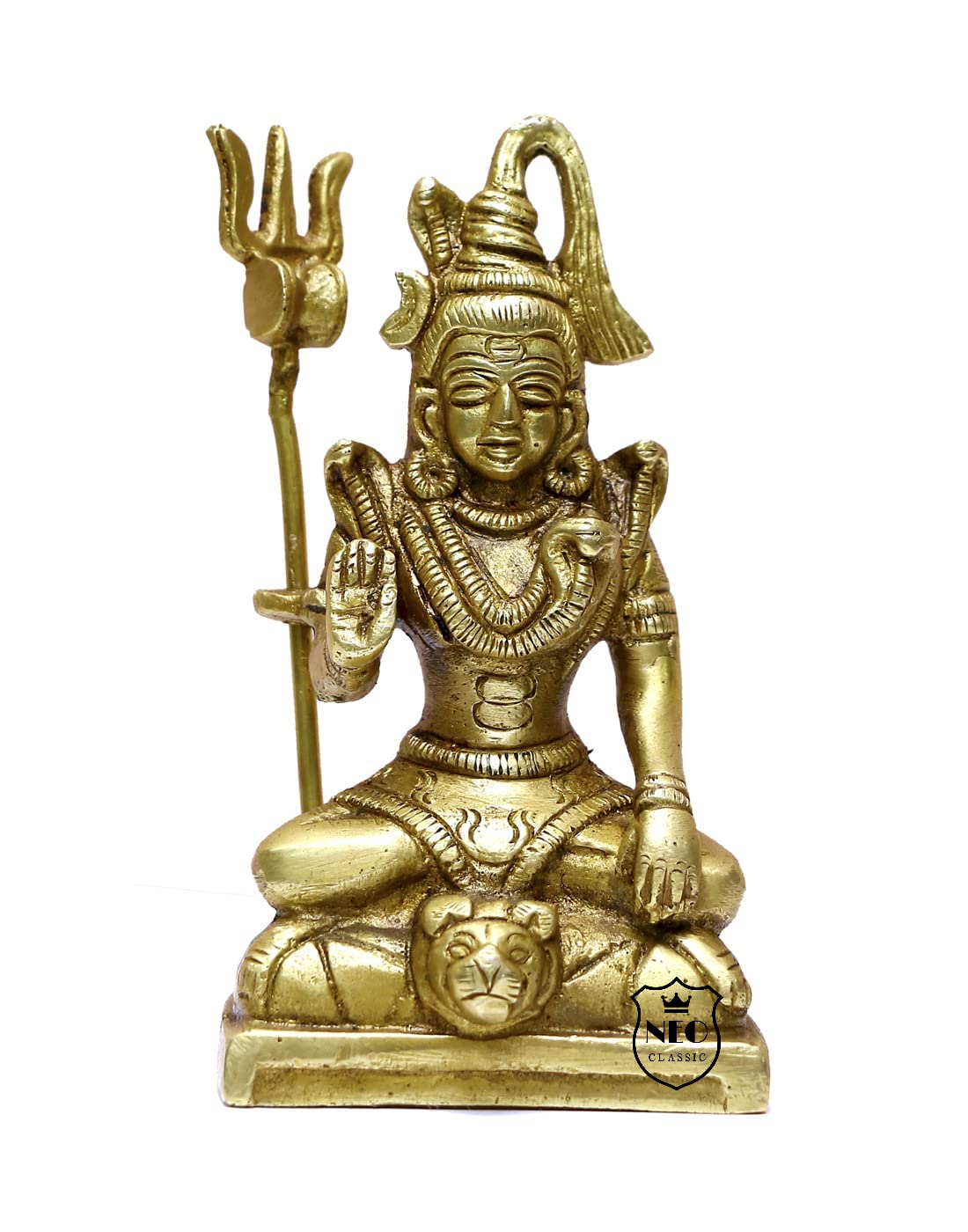 Buy Neo Classic Lord Shiva Idol/Lard Shiv Shankar Idol/Lord Bholenath ...