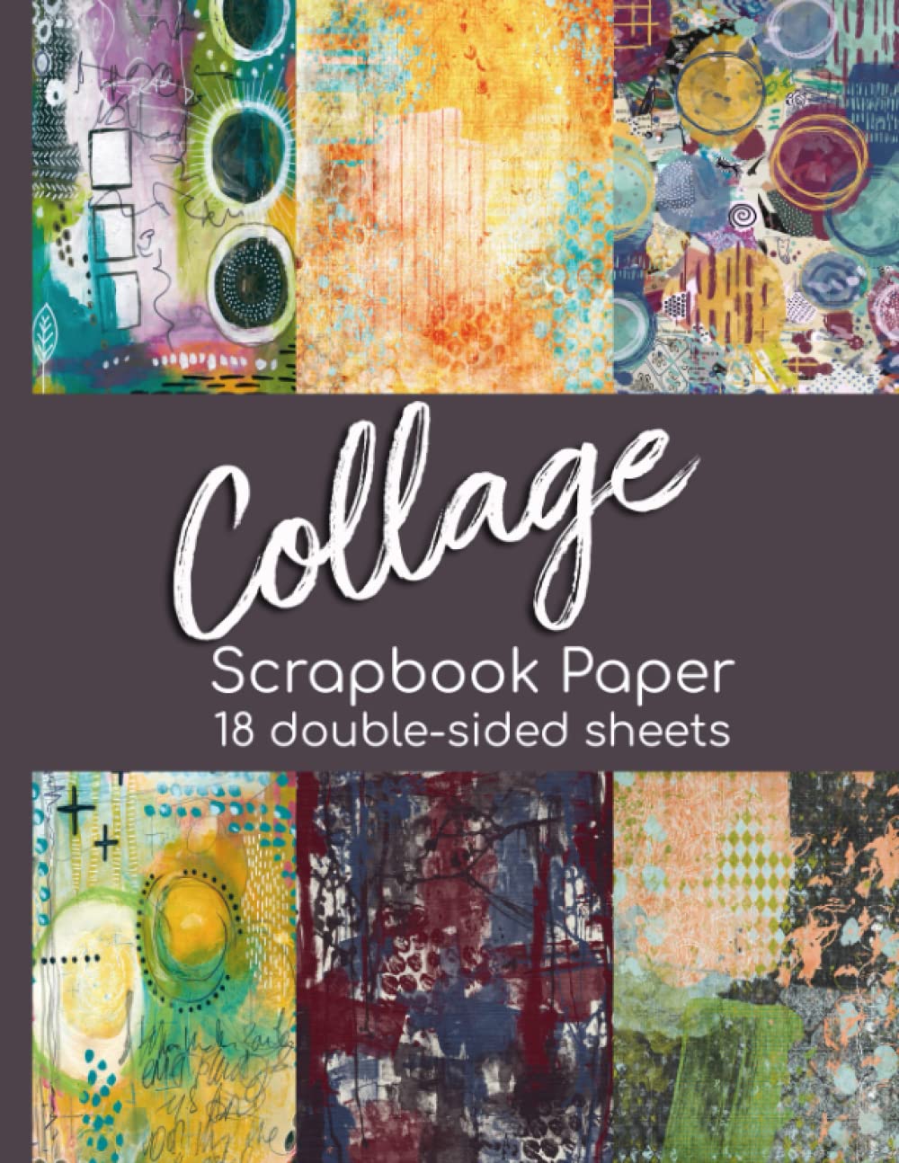 Collage Scrapbook Paper - 18 Double-Sided Sheets: Decorative Paper for ...