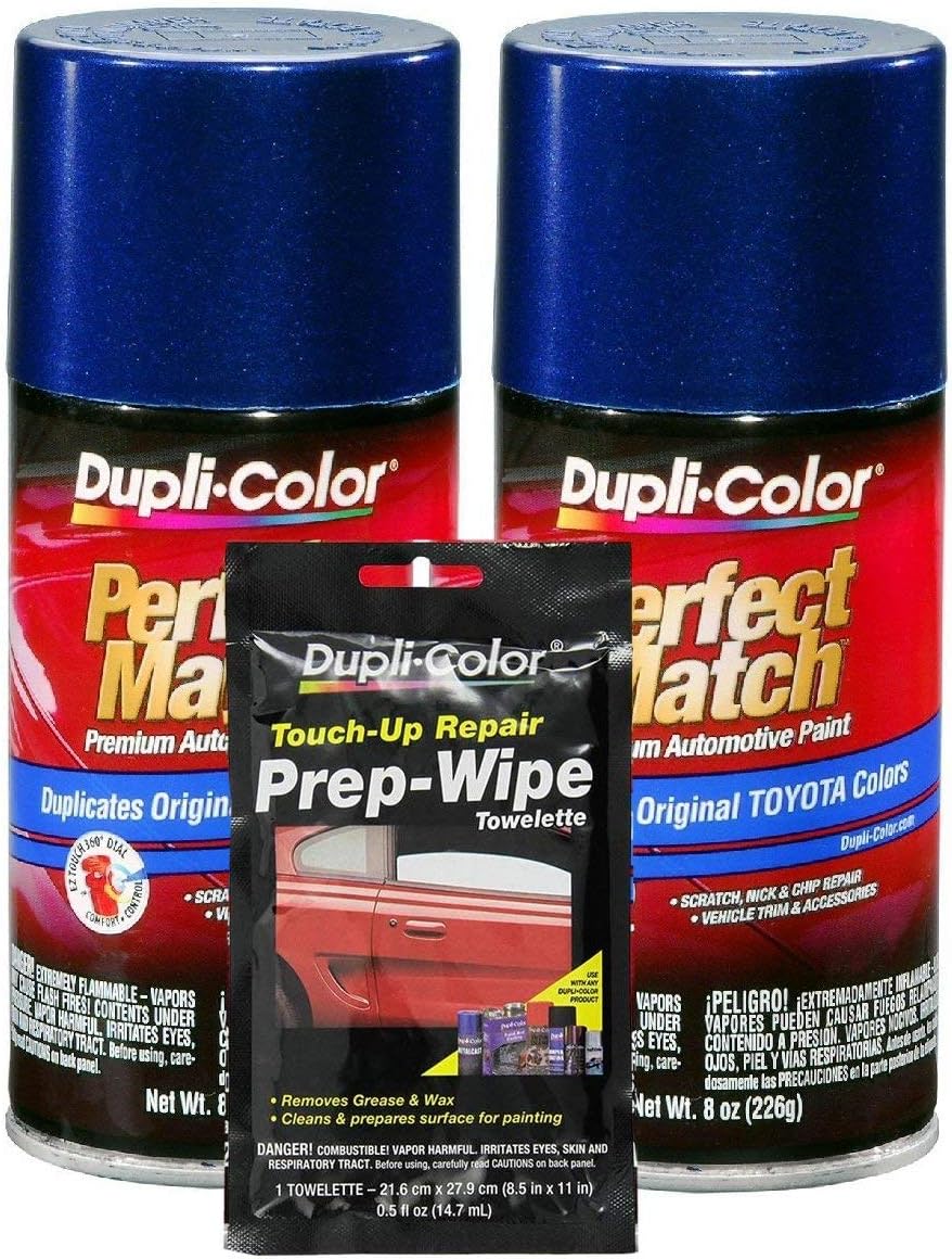 Amazon.com: Dupli-Color Stellar Blue Pearl Exact-Match Automotive Paint ...