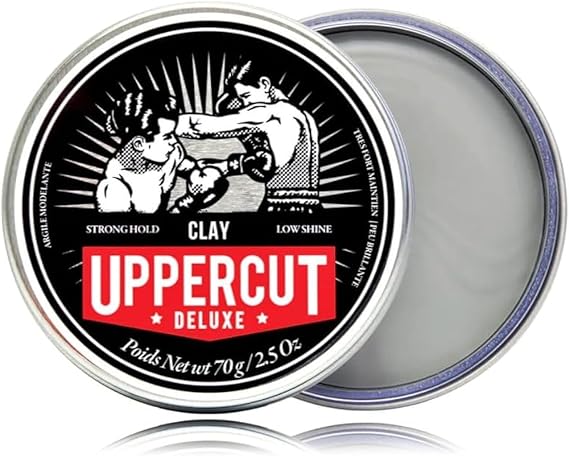 Uppercut Deluxe Clay, Professional Water Based Product for a Natural ...
