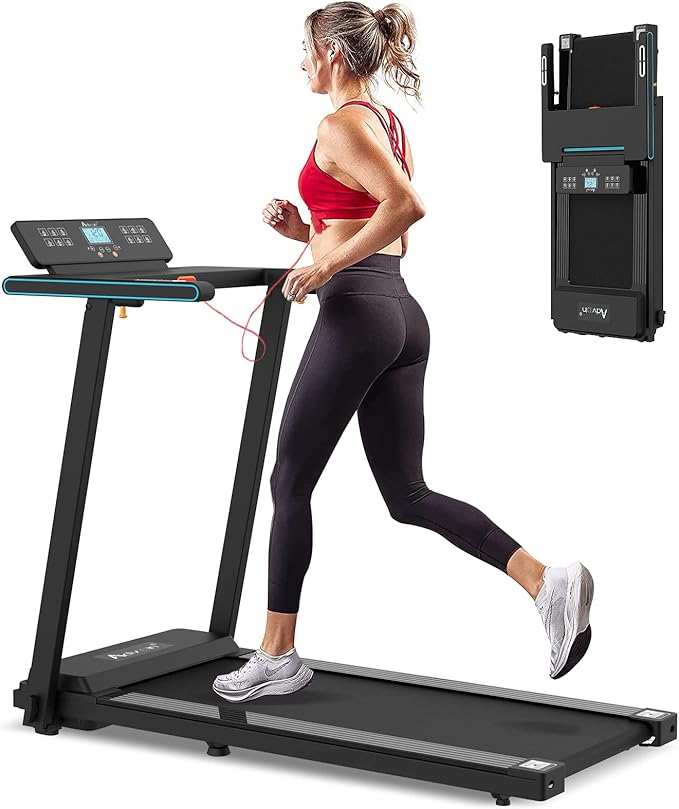 ADVWIN Treadmill, Home Treadmill 2.5HP Motor w/LED Display, Running ...