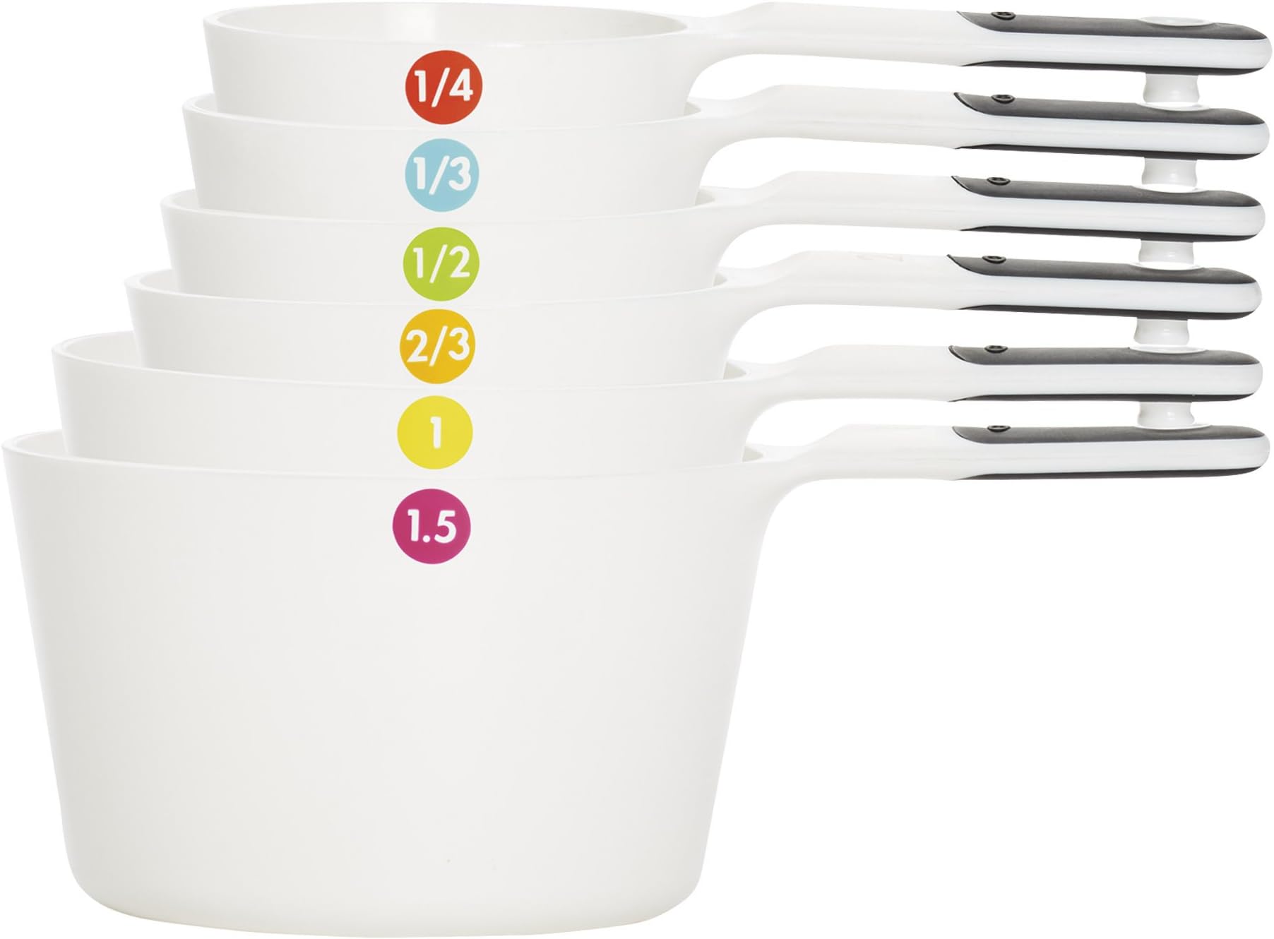 Amazon.com: OXO Good Grips 7-Piece Measuring Cup Set with Odd Size 1.5 ...