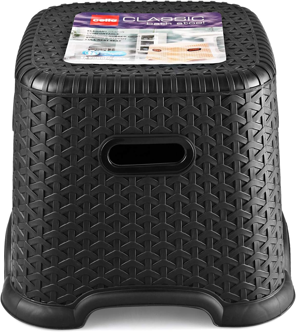 Cello Fusion Plastic Tuffy Stool, Blue : Amazon.in: Home & Kitchen