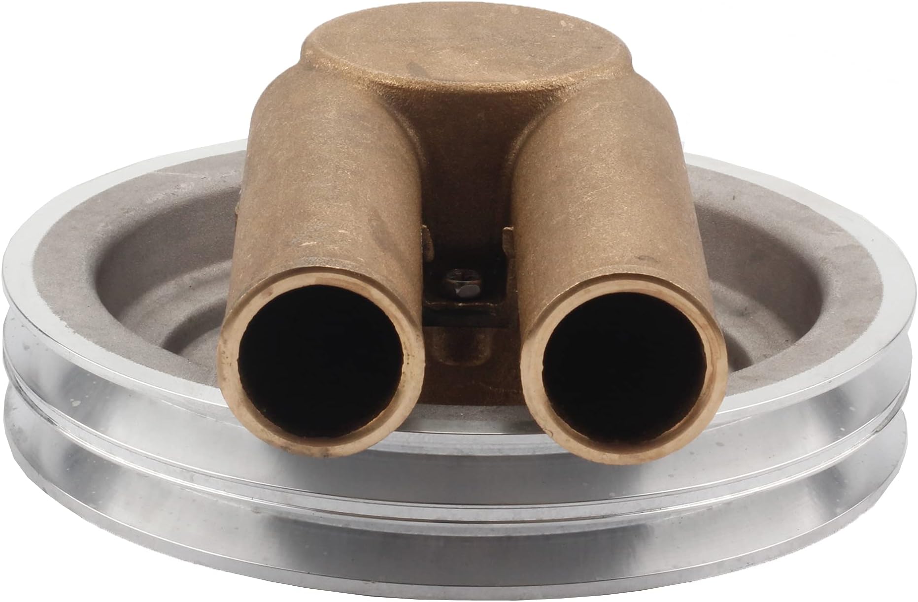 Amazon.com: Raw, Sea, Impeller Water Pump Double V Belt Pulley Replaces ...