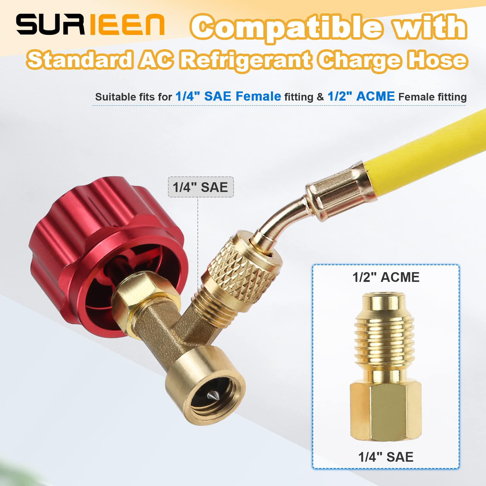 Snapklik.com : SURIEEN R134A Can Tap, R134A Self-Sealing And Puncture ...