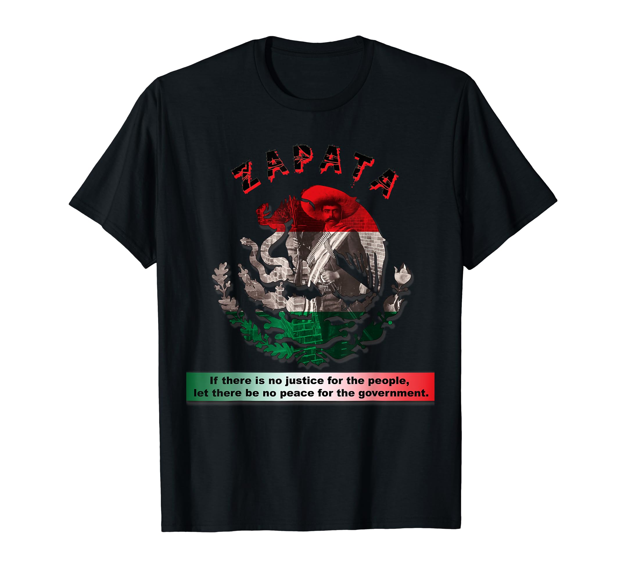 Amazon.com: Mexican Revolution Folk Hero Emiliano Zapata Mexican Flag ...
