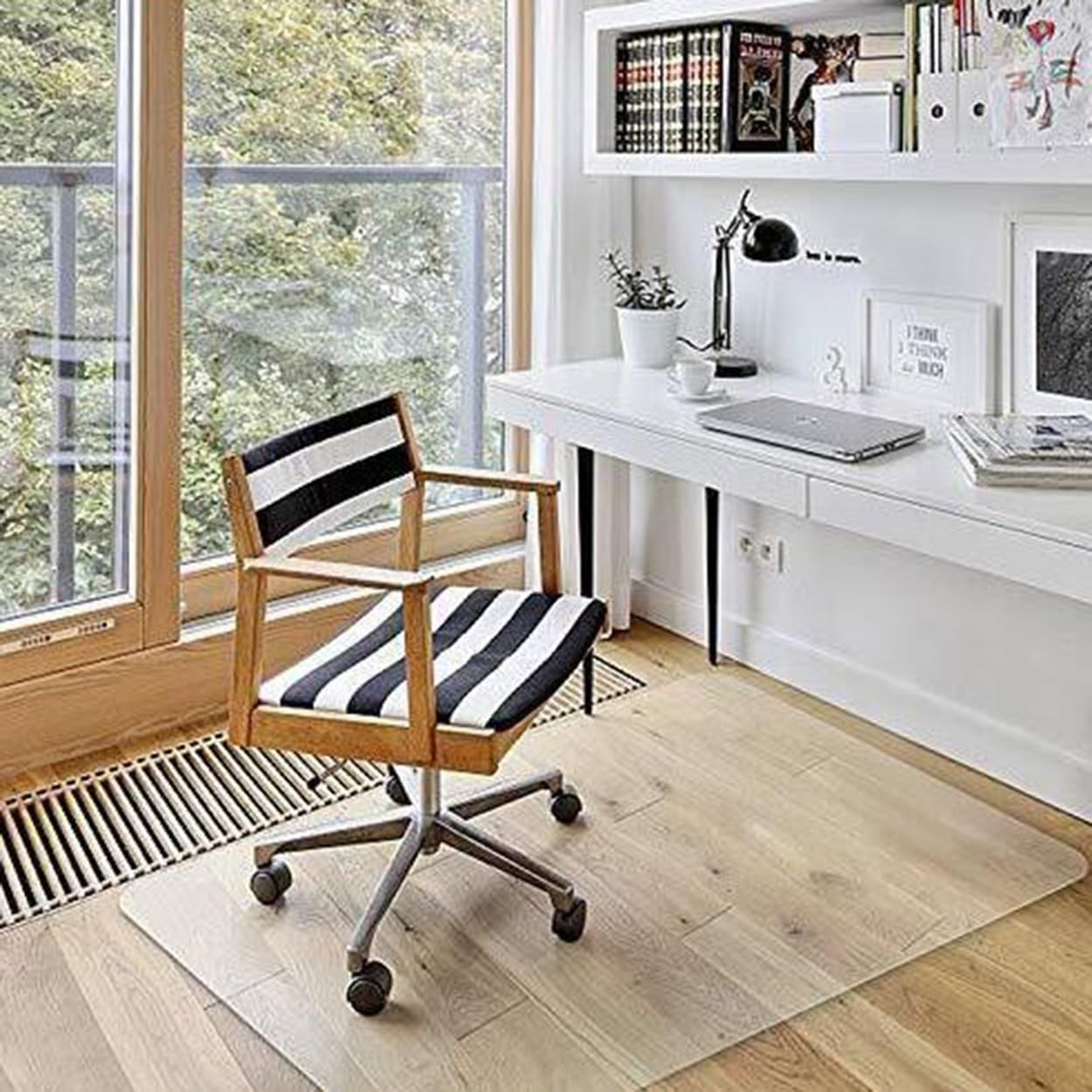 Amazon.com : 1.5mm Durable Chair Matts for Hardwood Floors Rectangle ...