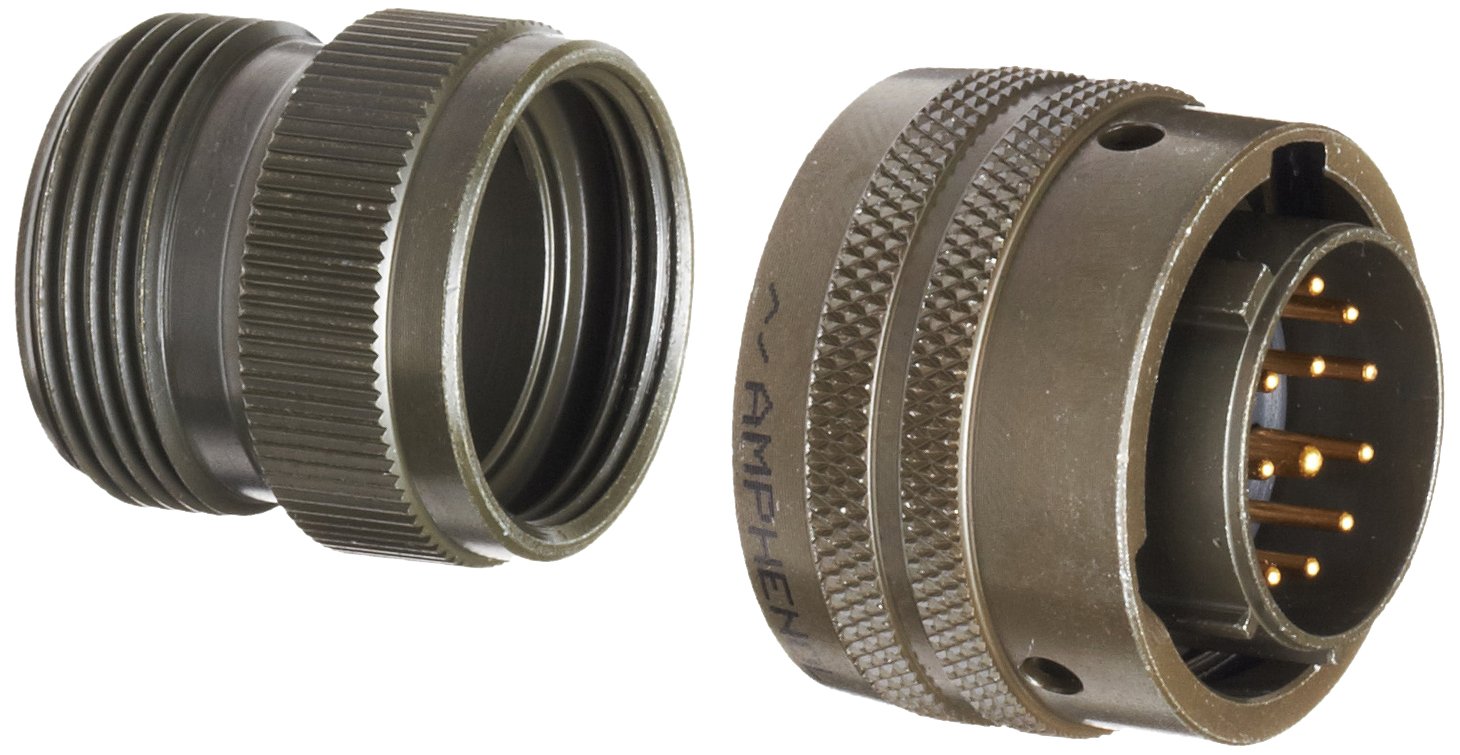 Amazon.com: Amphenol Industrial PT06A-14-15P Circular Connector Pin ...