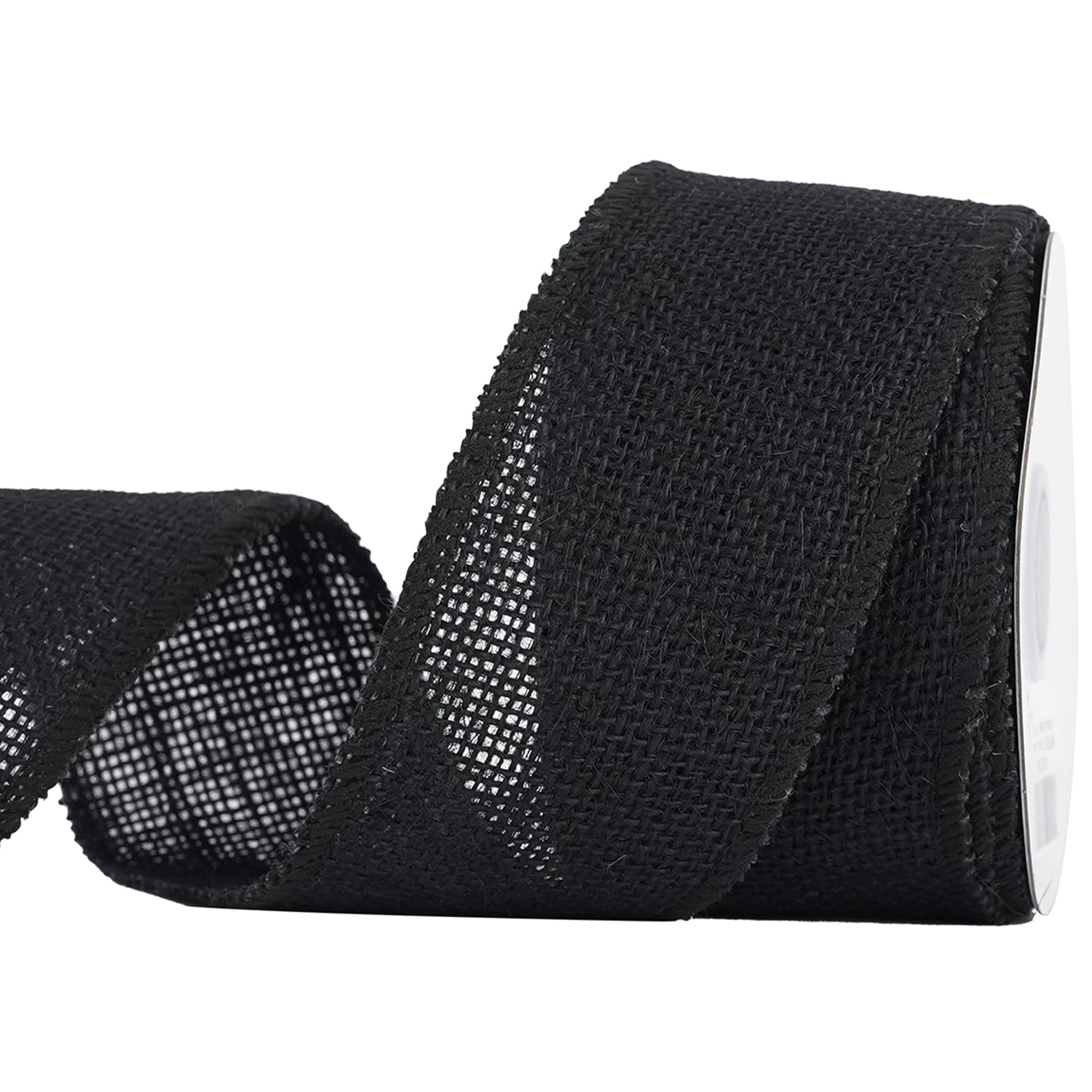 Black Jute Ribbon