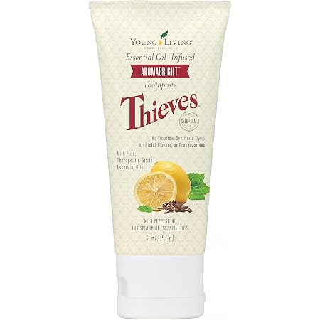 Amazon.com: Young Living Thieves Whitening Toothpaste - Natural Oral ...