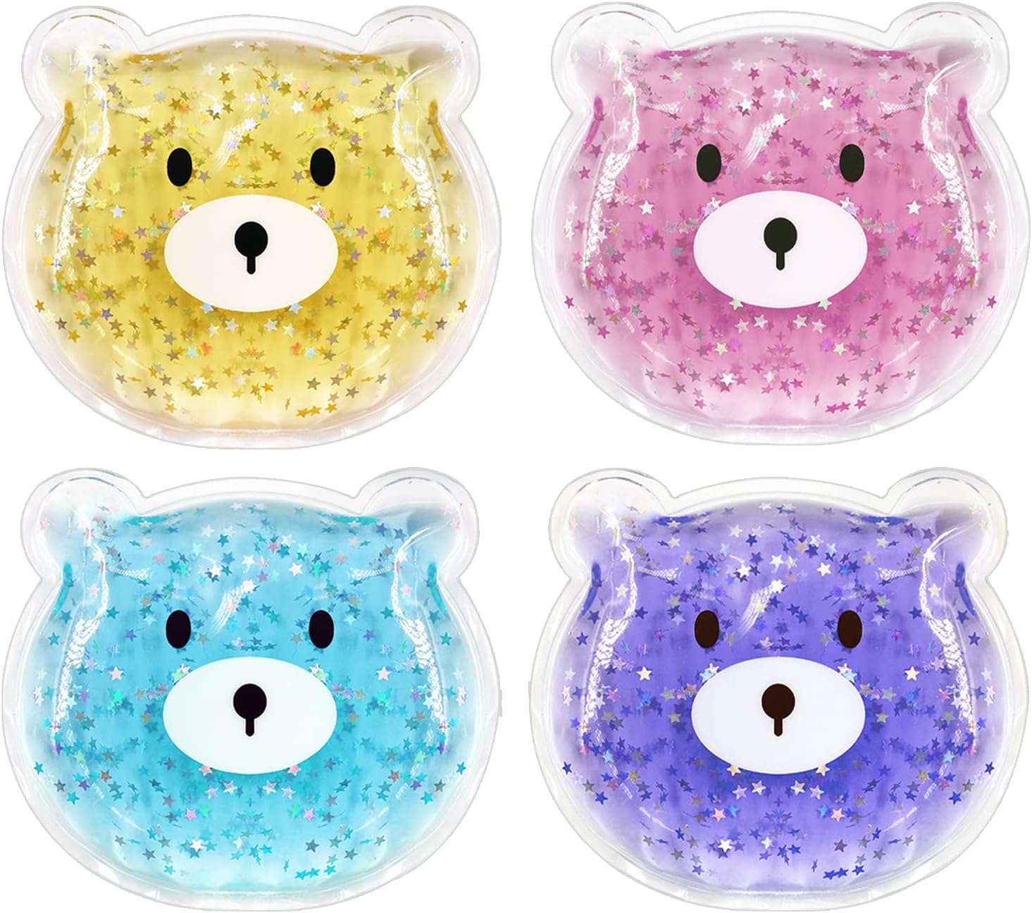 Amazon.com: FOMI Premium Kids Hot Cold Ice Packs | 4 Pack | Soft ...