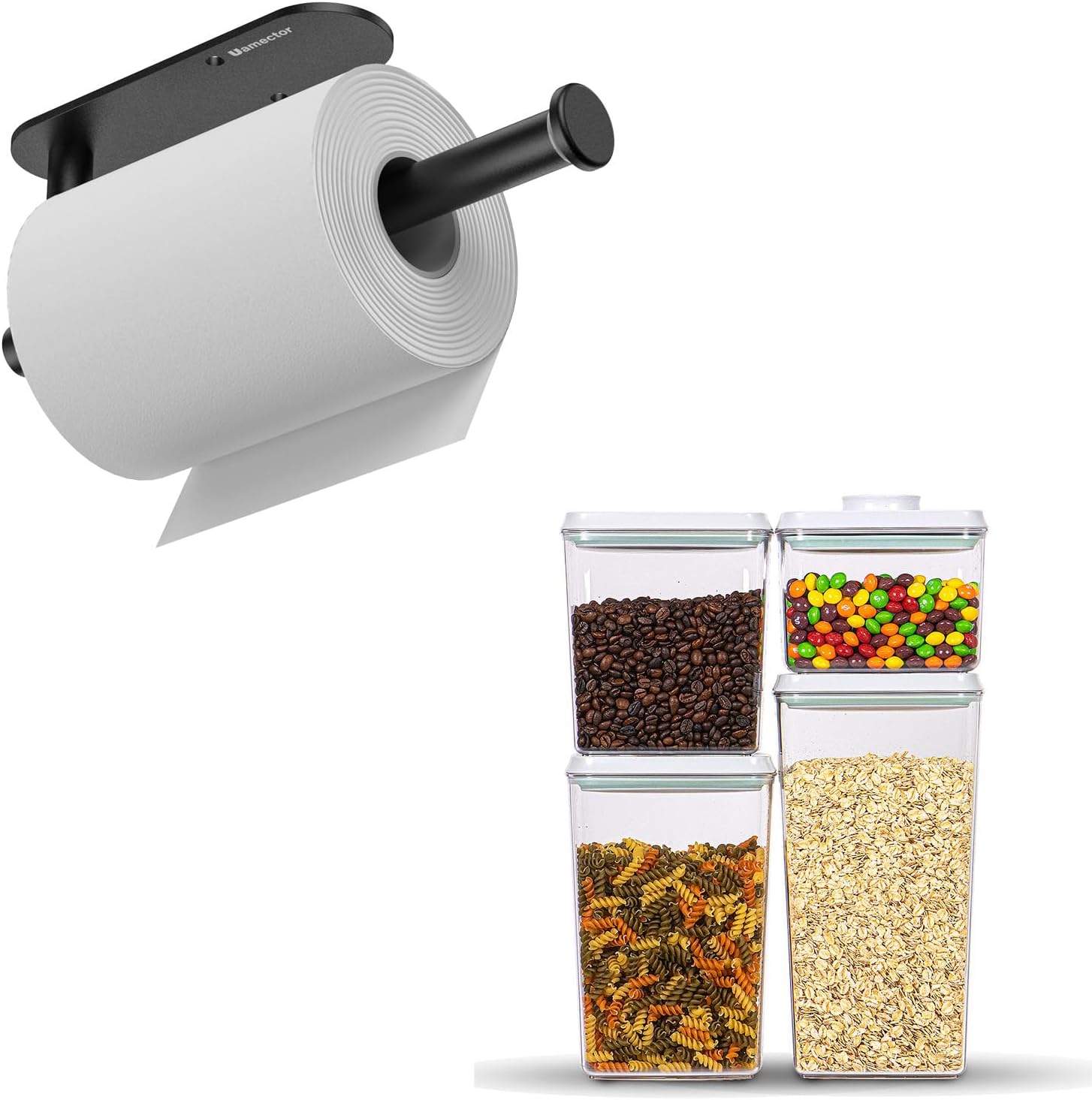 Amazon.com: Uamector Pop Airtight Food Storage Containers with Lids ...