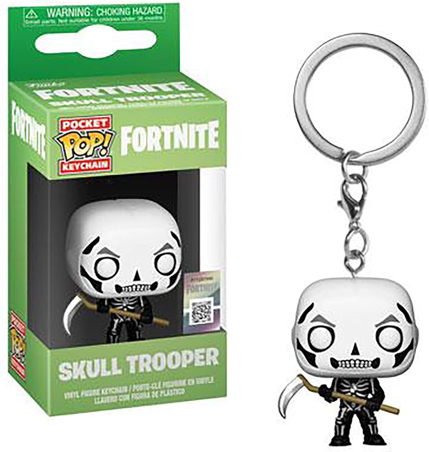 Funko 36952 POP! Keychain: Fortnite - Skull Trooper, Figures - Amazon ...