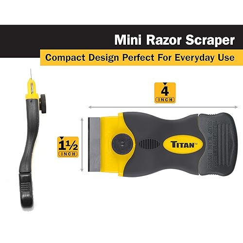 Snapklik.com : Titan Tools 17014 4-Inch Mini Razor Scraper