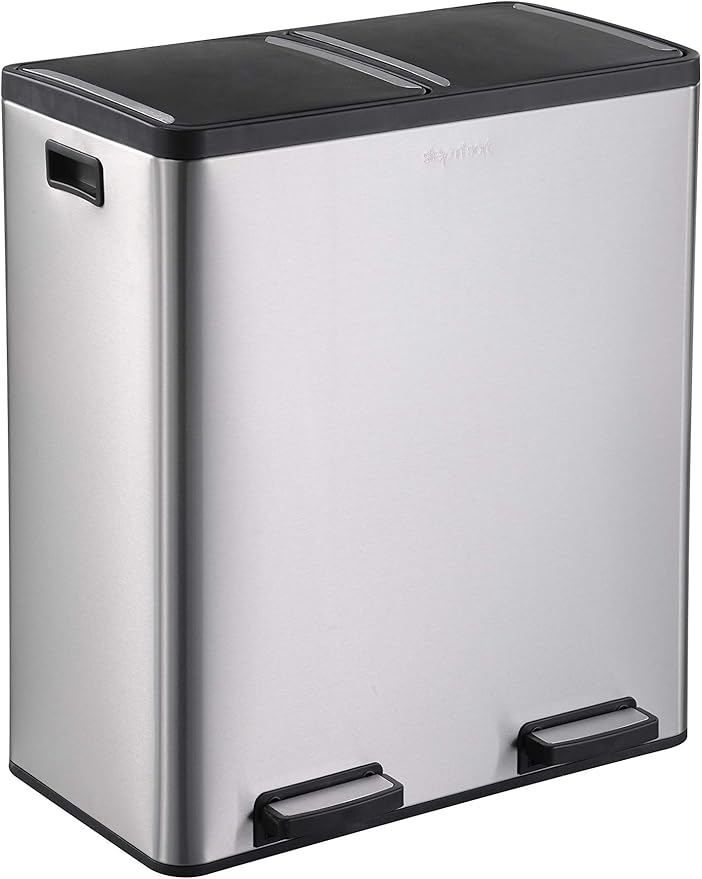 The Step N' Sort 18.5 Gallon Extra Large Capacity, Soft-Step, Dual ...