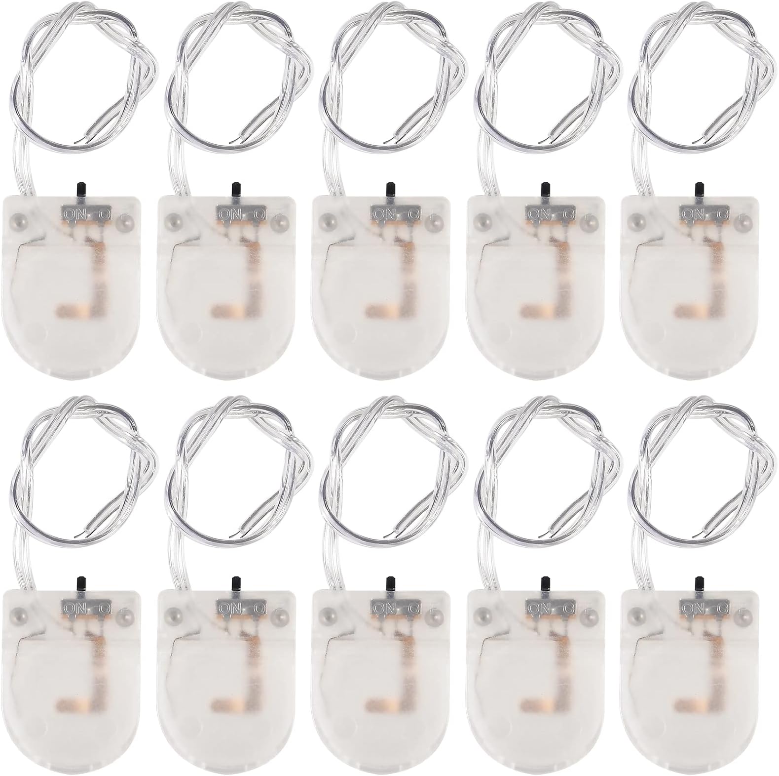 WMYCONGCONG 15 Pcs 2X 3V CR2032 Battery Holder Coin Button Cell Battery ...