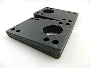 Amazon.com : Owlsome Angled Wedge Rubber Riser Pads 5/16"-9/16" (8mm ...