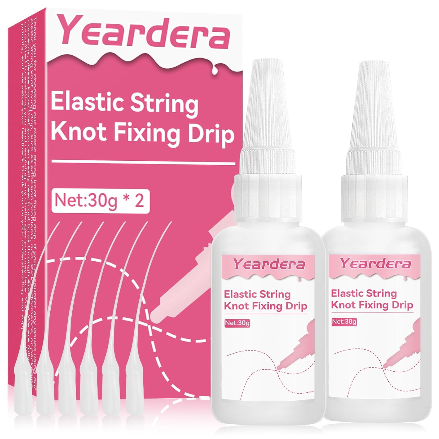 Amazon.com: Yeardera Bracelet String Professional Elastic String Kont ...