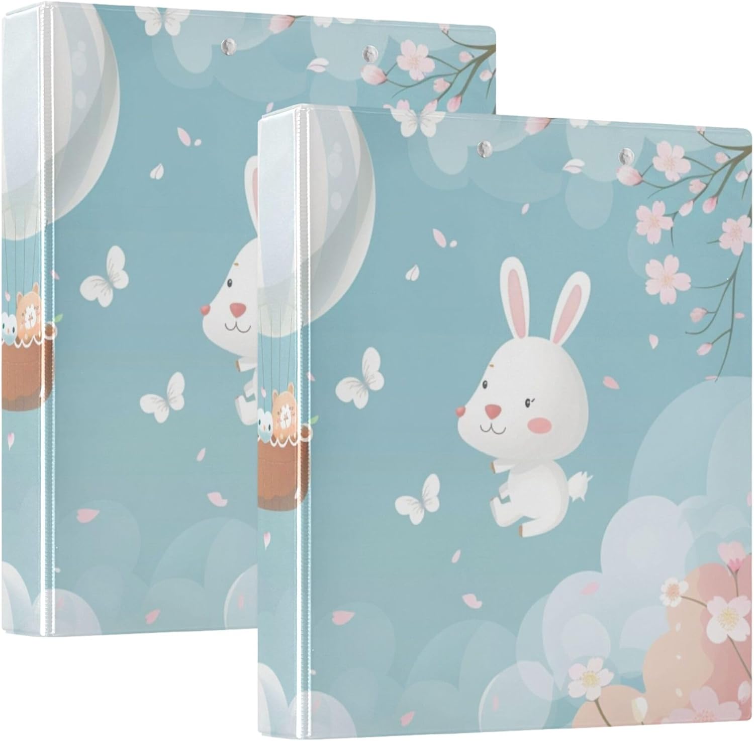 Amazon.com : Hyrzmycmr 3 Ring Binders,Round Ring Binder with Clipboard ...