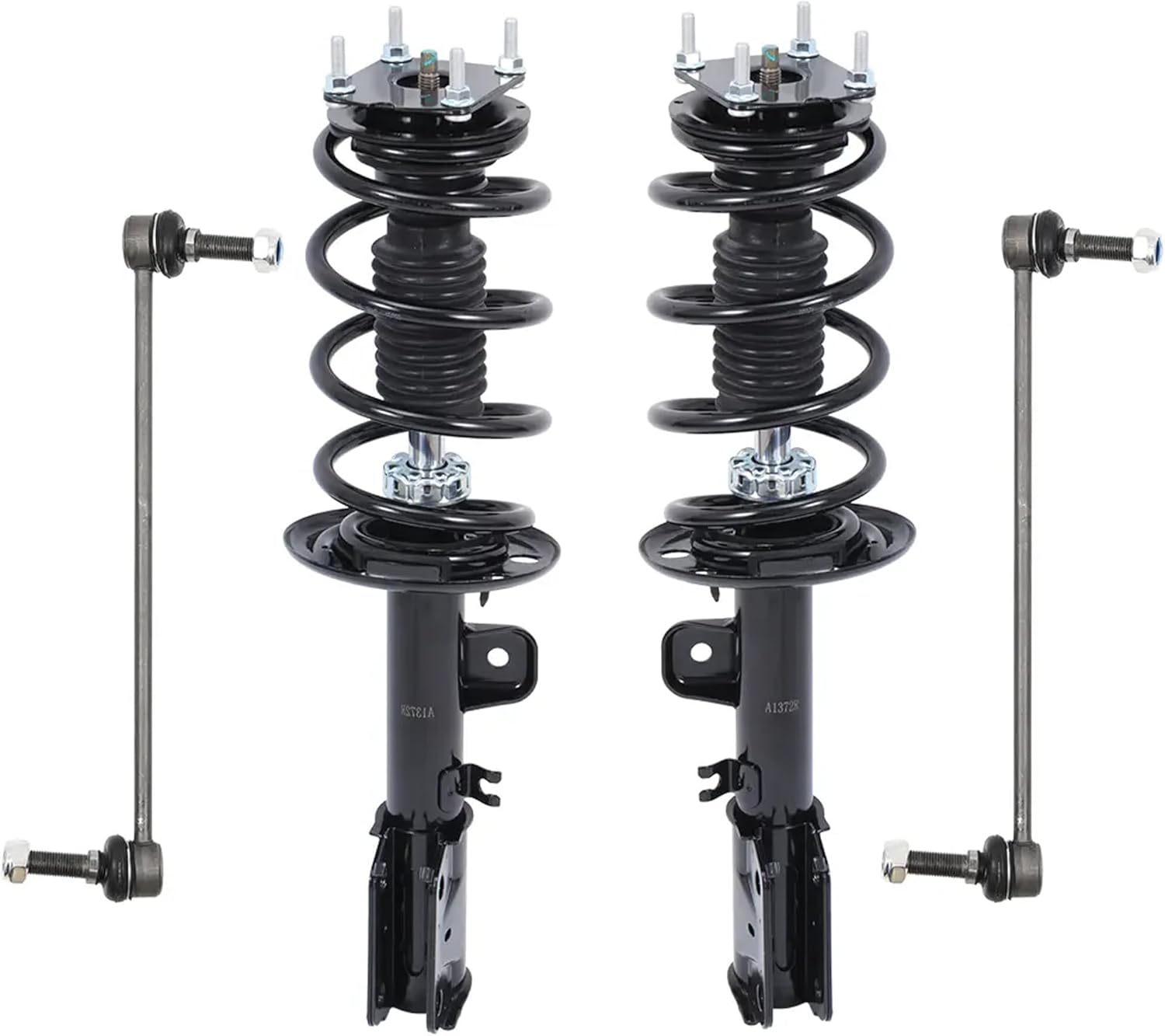 Amazon.com: MOSTPLUS Front Struts+ Sway Bars Links Suspension kit ...
