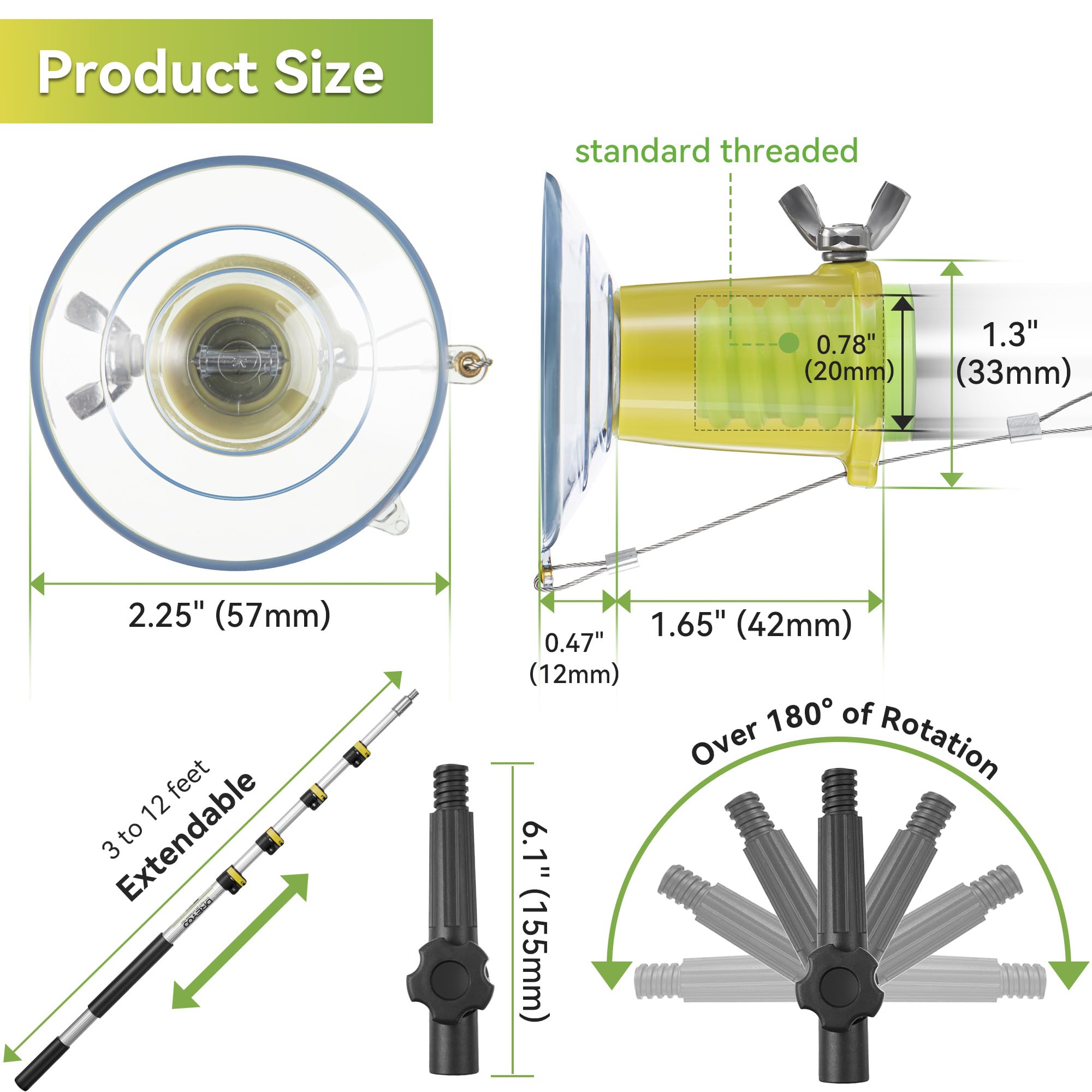 Snapklik.com : Dreyoo Light Bulb Changer For High Ceilings And Recessed ...