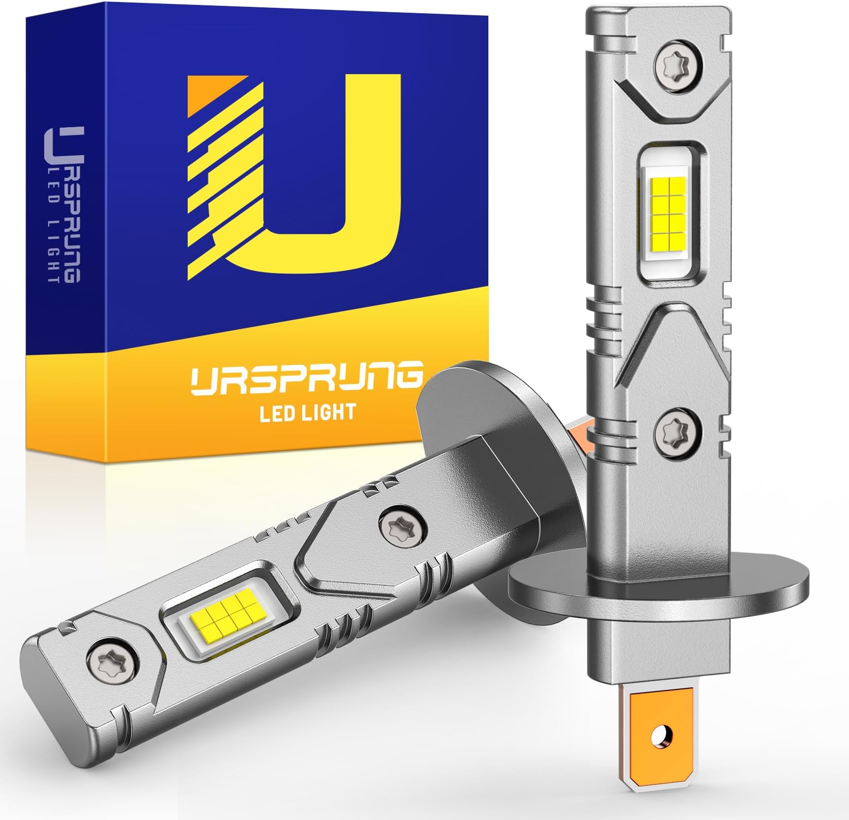 Amazon.com: Ursprung Upgraded H1 Light Bulbs, 100W 600% Brighter, 1:1 ...