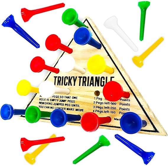 Amazon Tricky Triangle Classic Travel Wooden Brain Teaser Peg Game amazon-tricky-triangle-classic-travel-wooden-brain-teaser-peg-game