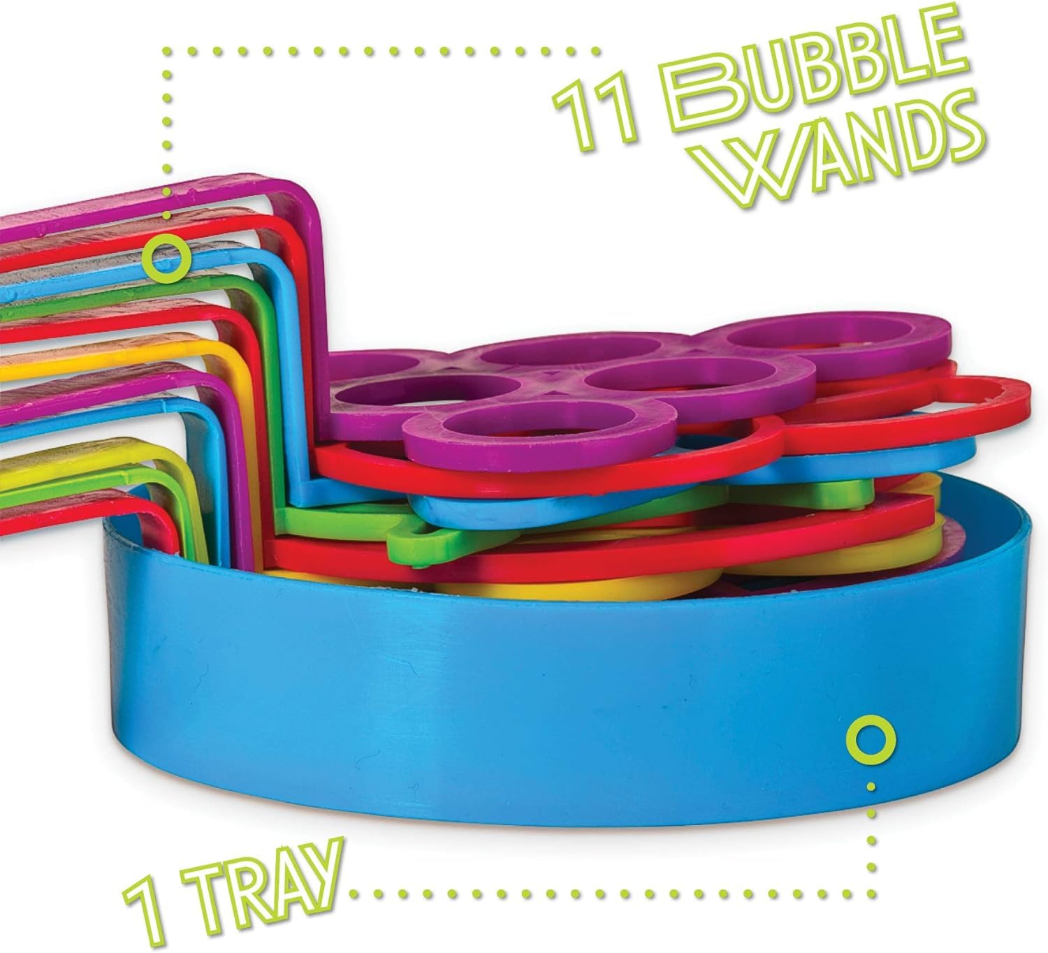 Snapklik.com : Bulk Bubble Wand Pack Of 11 - Bubbles For Kids - Bubbles ...
