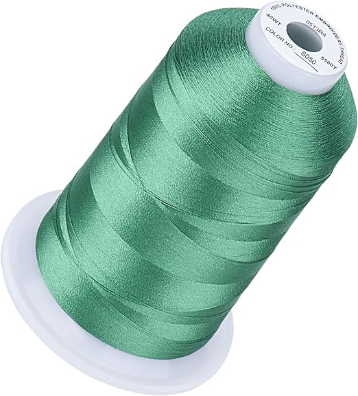 Amazon.com: Simthread 5500Yds Embroidery Thread, 5000M High-Yardage ...
