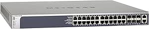 Netgear GSM7328S-200 ProSafe 24-Port L3 Fiber Gigabit Switch : Amazon ...
