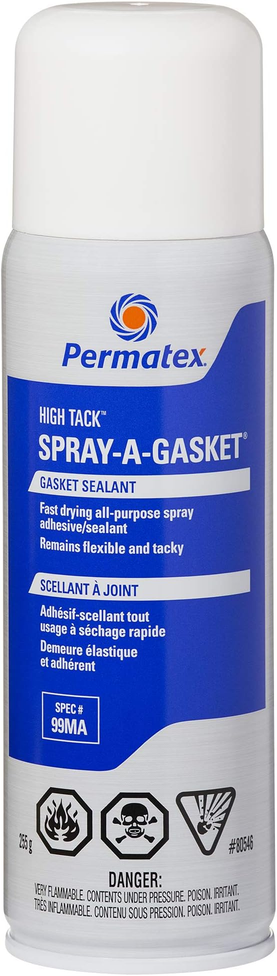 Permatex 80546 High Tack Spray-A-Gasket Sealant 99Ma, 255G : Amazon.ca ...