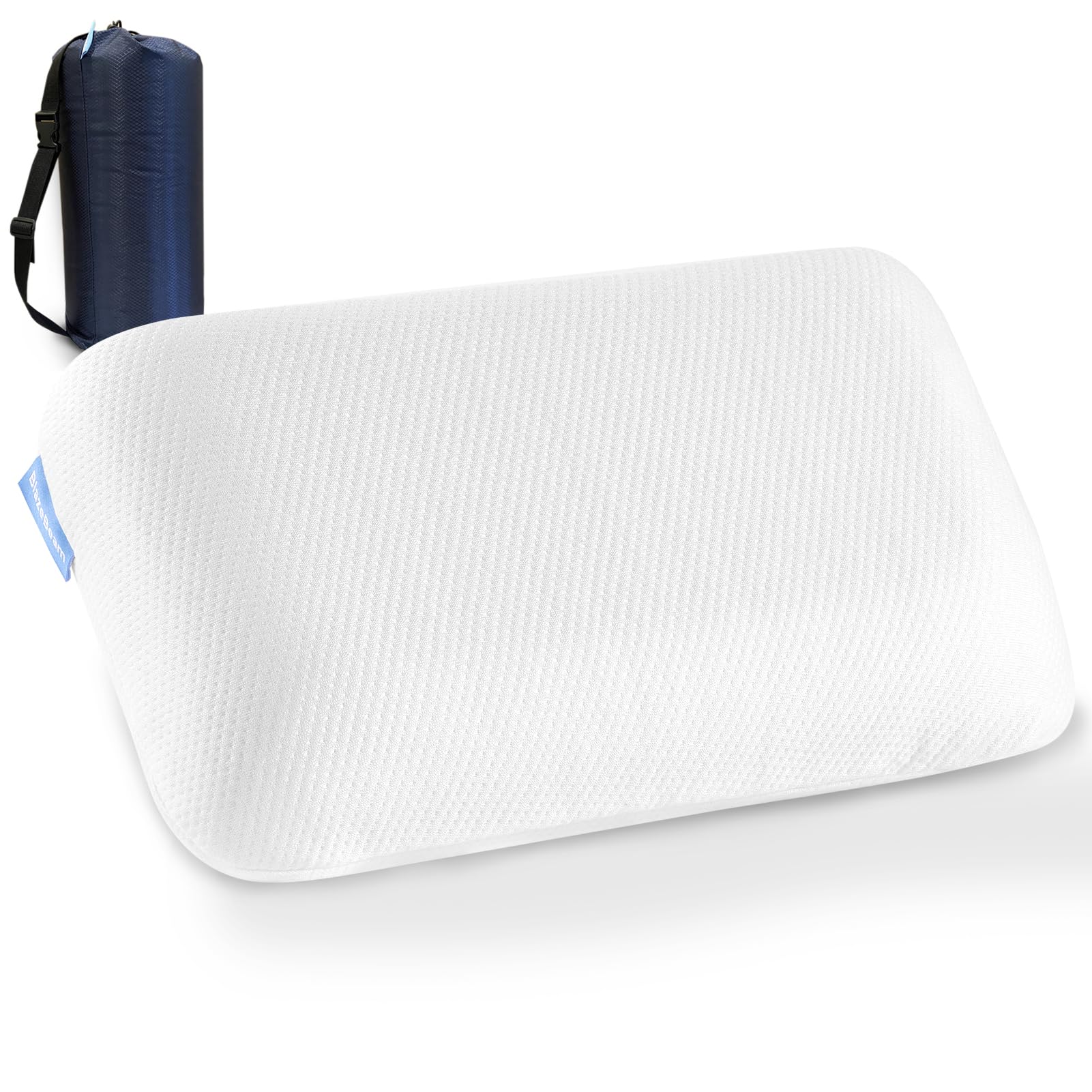 Amazon.com: Small Travel Pillow,Memory Foam Travel & Camping Pillow for ...
