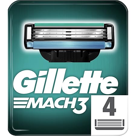 Amazon.com: Gillette Mach3 Men's Razor Blade Refills, 8 Count