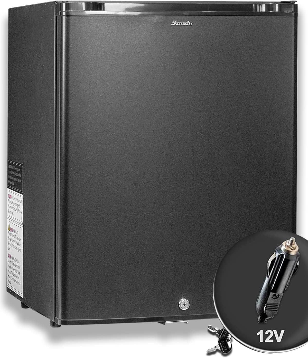 Amazon.com: SMETA RV Refrigerator Lockable 12V/110V, 1.8 Cu.ft Semi ...