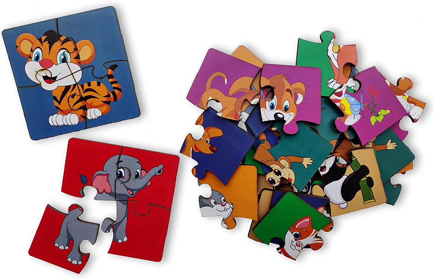 Gloridec Juegos de rompecabezas de madera Kit de rompecabezas con ...