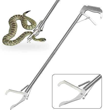 Amazon.com: CXCESNS 60" Professional All-Aluminum Alloy Snake Tongs ...