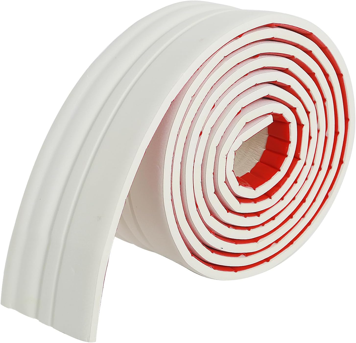 Flexible Skirting Board,3M Self Adhesive Foam Baseboard Peel and Stick ...
