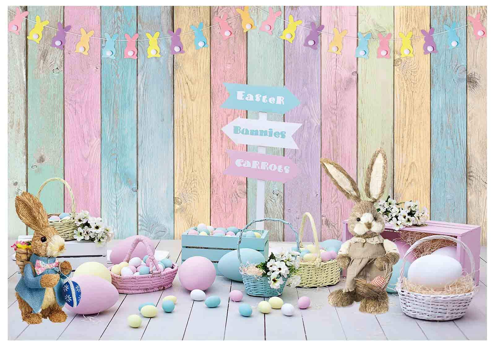 Easter Bunny Backdrops