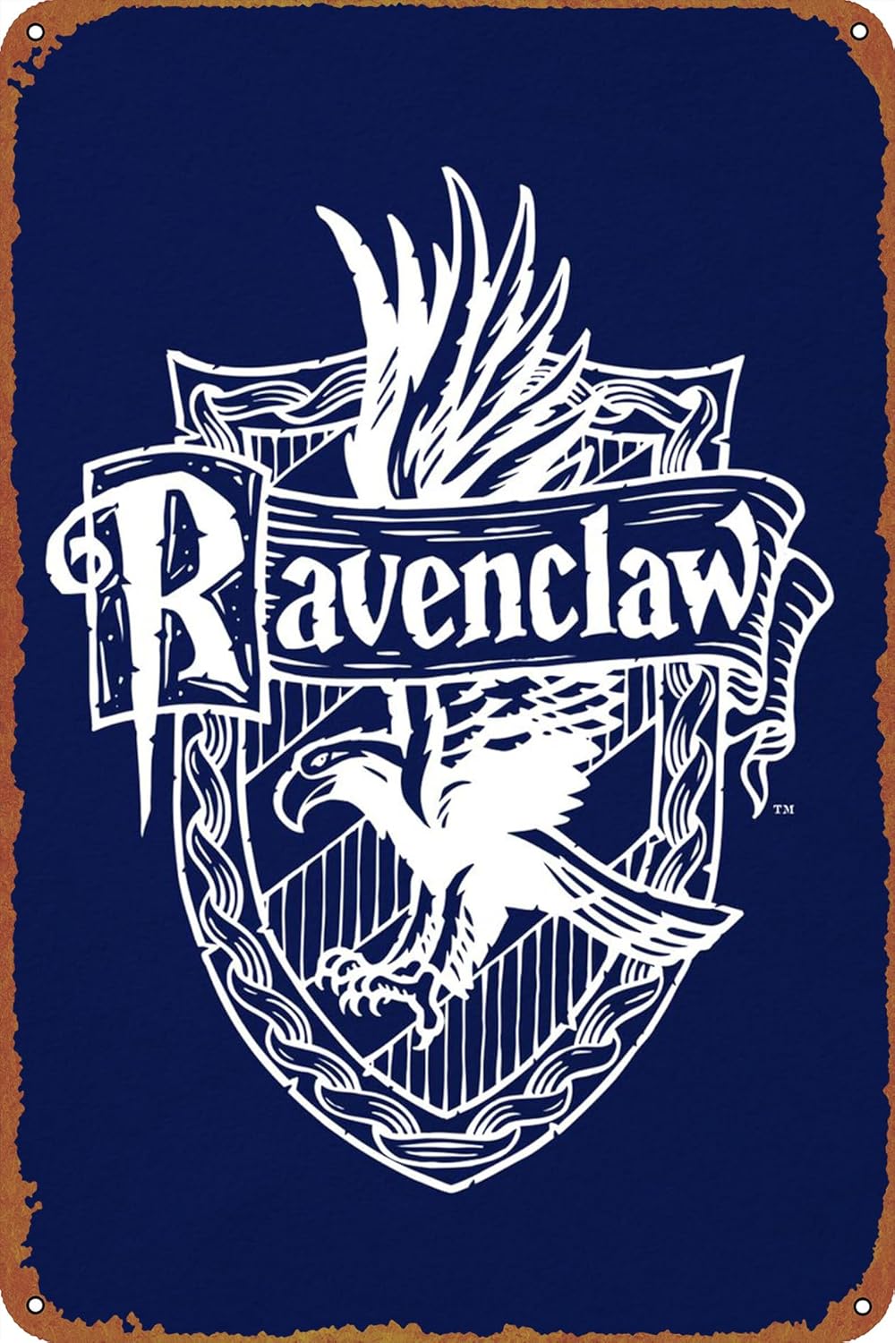 Amazon.com : Ravenclaw Crest Movie Poster Wall Decor Sign - 12x8 Inch ...