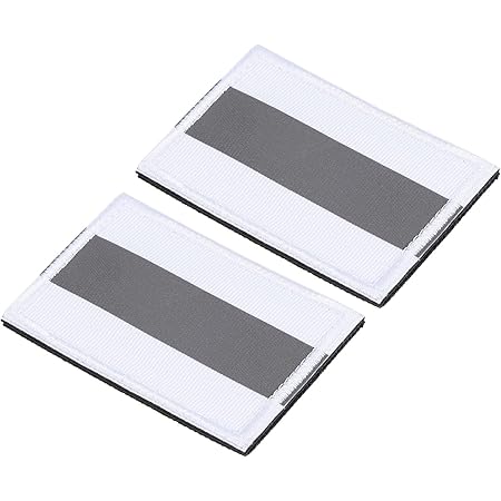 Amazon.com: PATIKIL Reflective Patch 1x6", 2 Pcs Hook and Loop Fastener ...