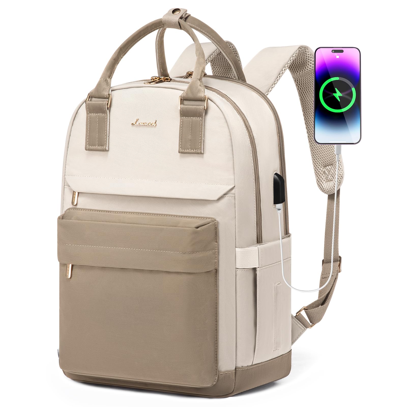 Amazon.com: LOVEVOOK Laptop Backpack for Women 15.6 Inch,Cute Backpack ...