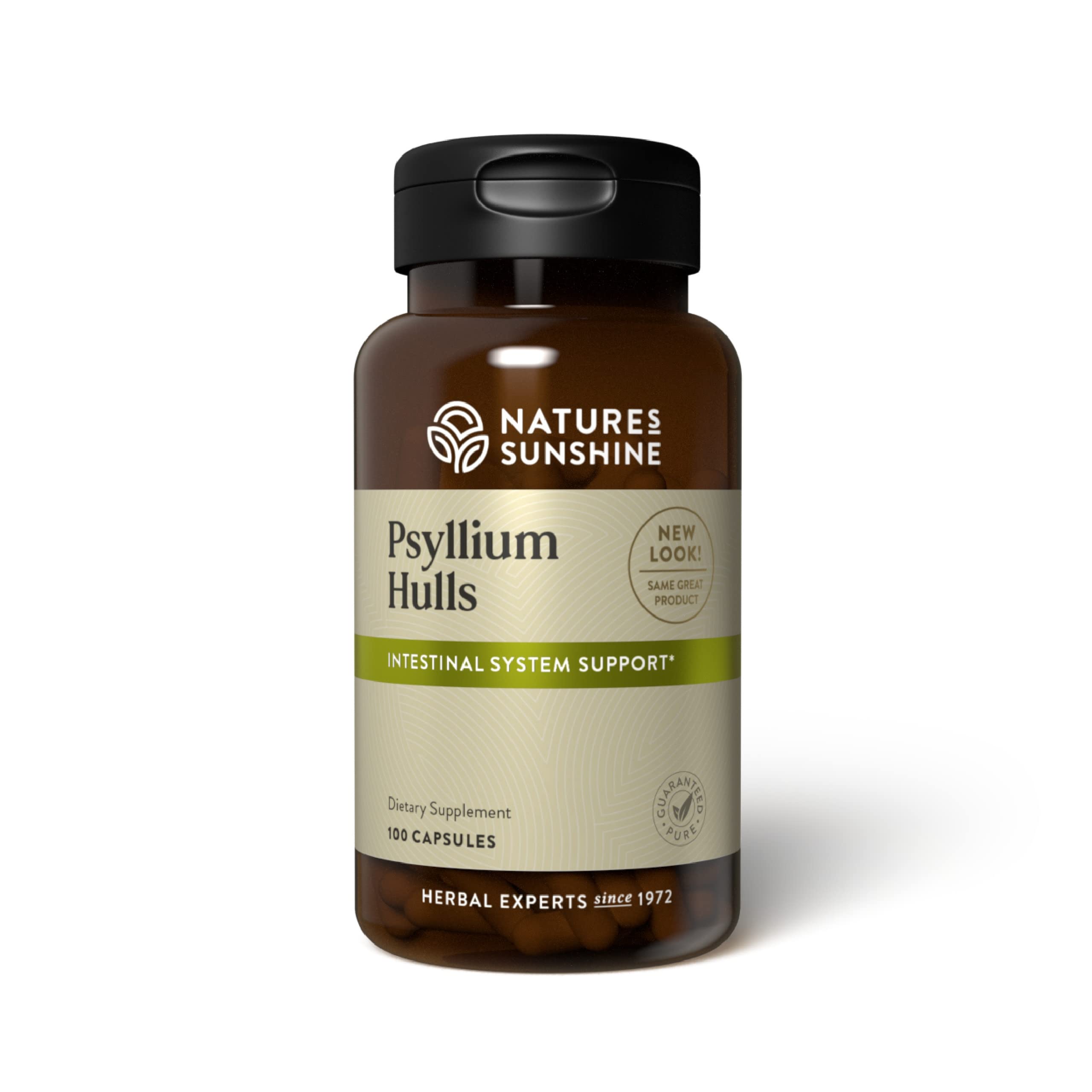 Buy Nature's SunshinePsyllium Hull, 100 s | Intestinal System Support ...