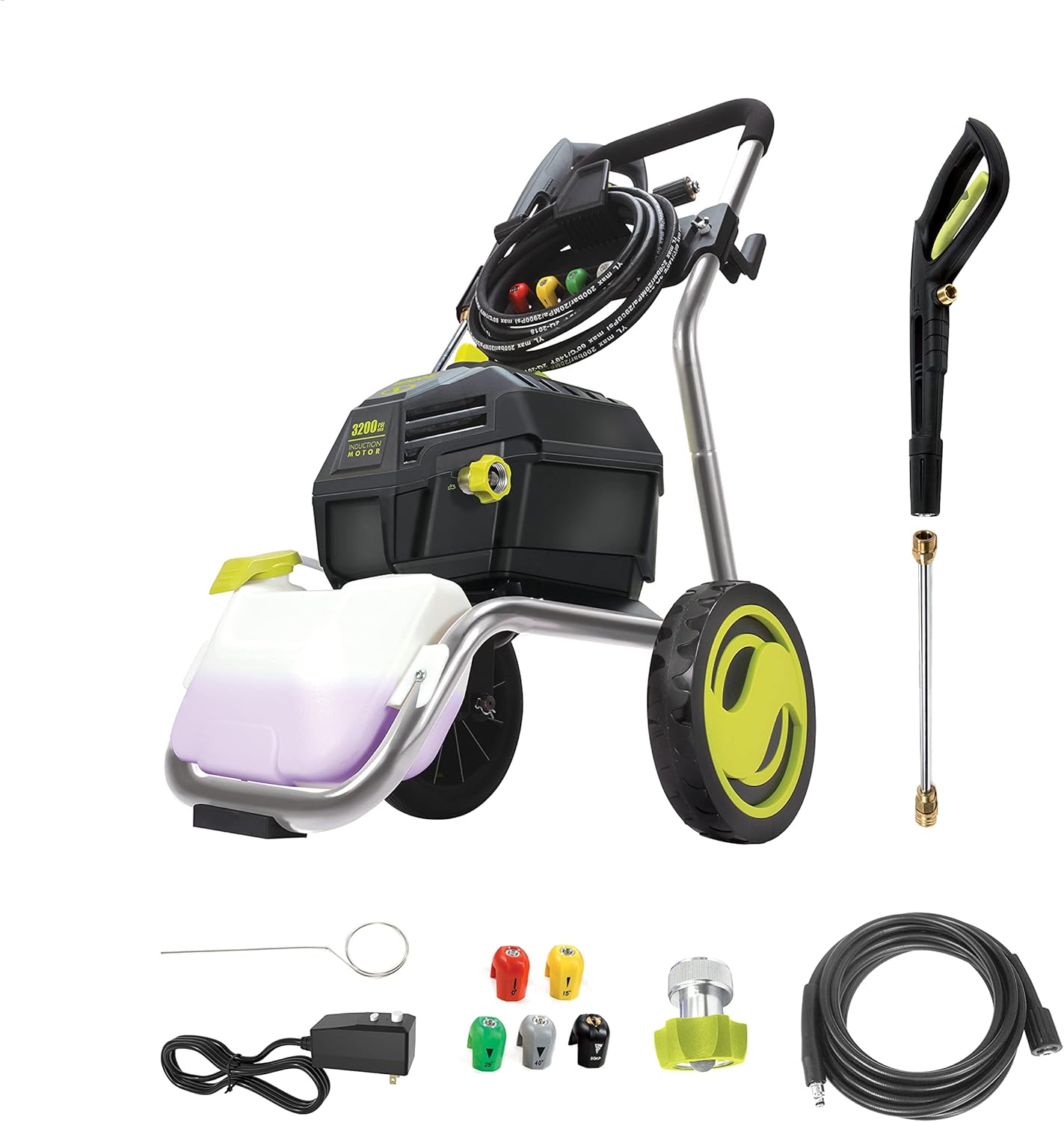 Amazon.com : Sun Joe SPX4800 3200-PSI Max 1.3-GPM Max 14.9-Amp Electric ...