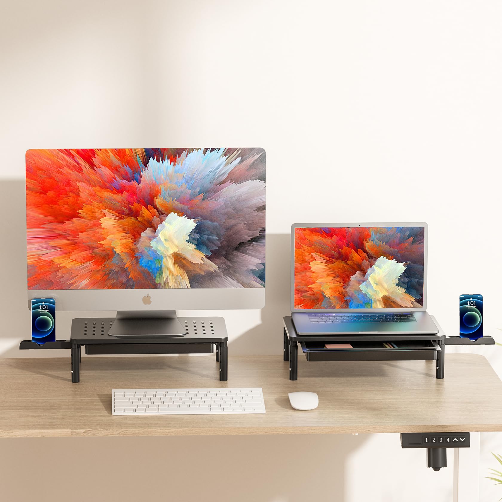 Snapklik.com : UPGRAVITY Monitor Stand Riser