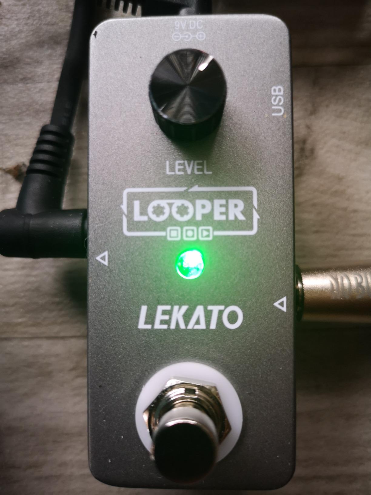 LEKATO Guitar Loop Effect Pedal 5 Minutes Unlimited Overdub Recording ...