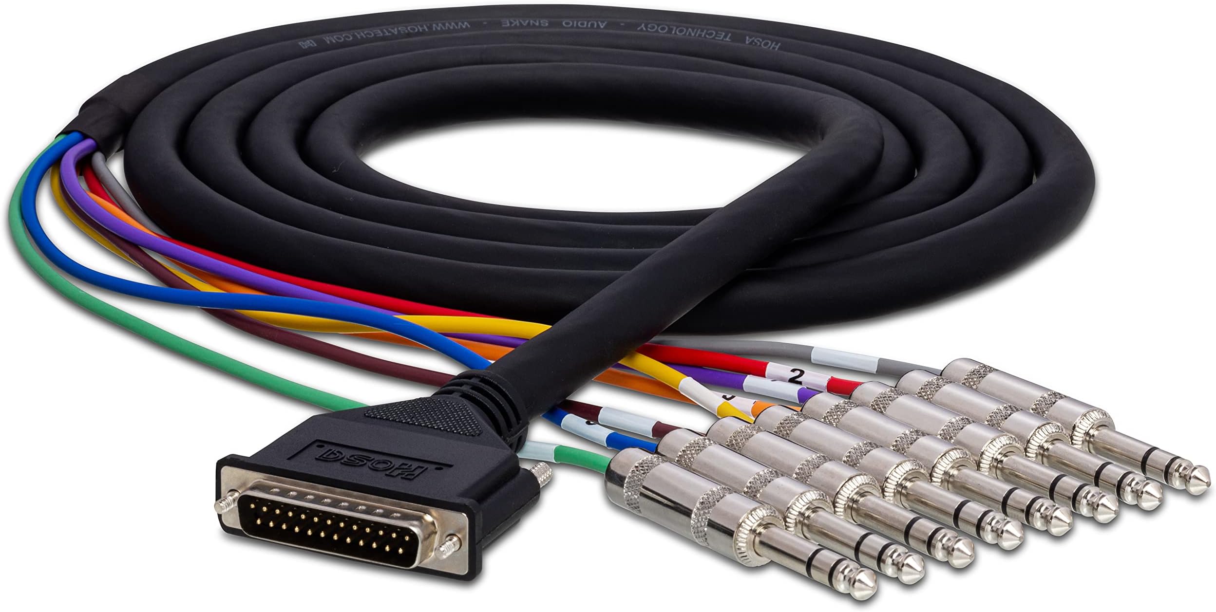 Hosa Cable DTP803 D Sub To 1/4 8 Channel Recording Snake - 9.75 Foot : Amazon.ca: Musical ...