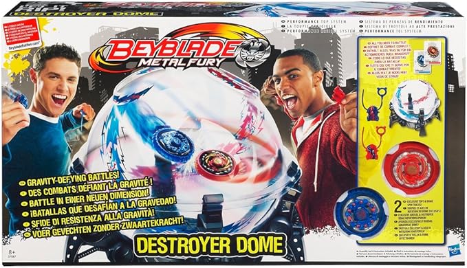 Hasbro 37087186 Bey Blade Beyblade Destroyer Dome Set : Amazon.it ...