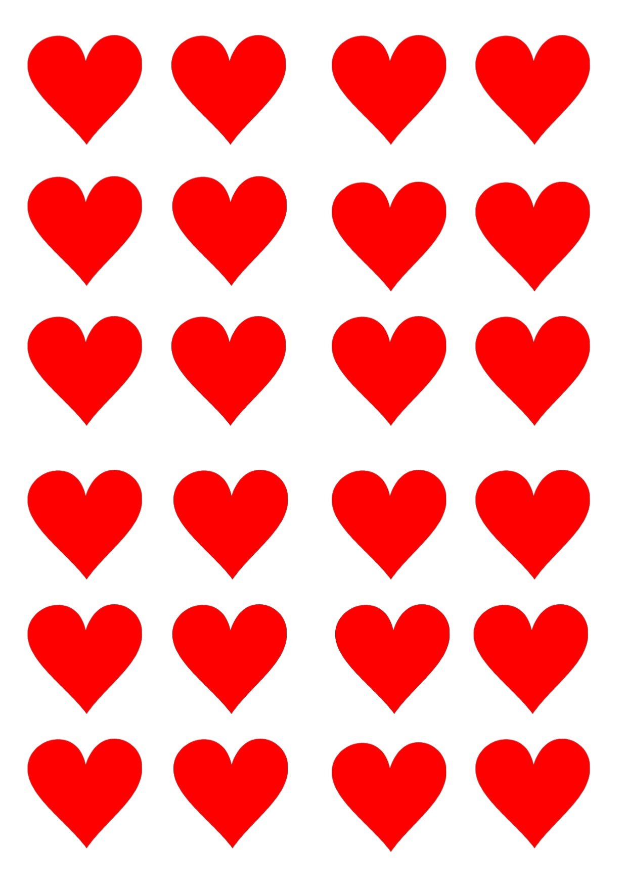 Love Hearts Edible PREMIUM THICKNESS SWEETENED VANILLA Wafer Rice Paper Cupcake Toppers love-hearts-edible-premium-thickness-sweetened-vanilla-wafer-rice-paper-cupcake-toppers