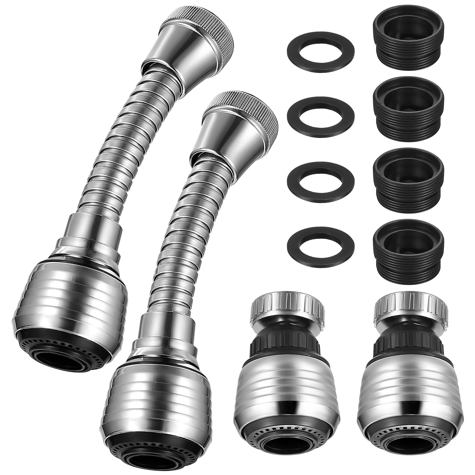 4 Pcs Kitchen Tap Spray Head Adapter, Universal Kitchen Tap Extension ...